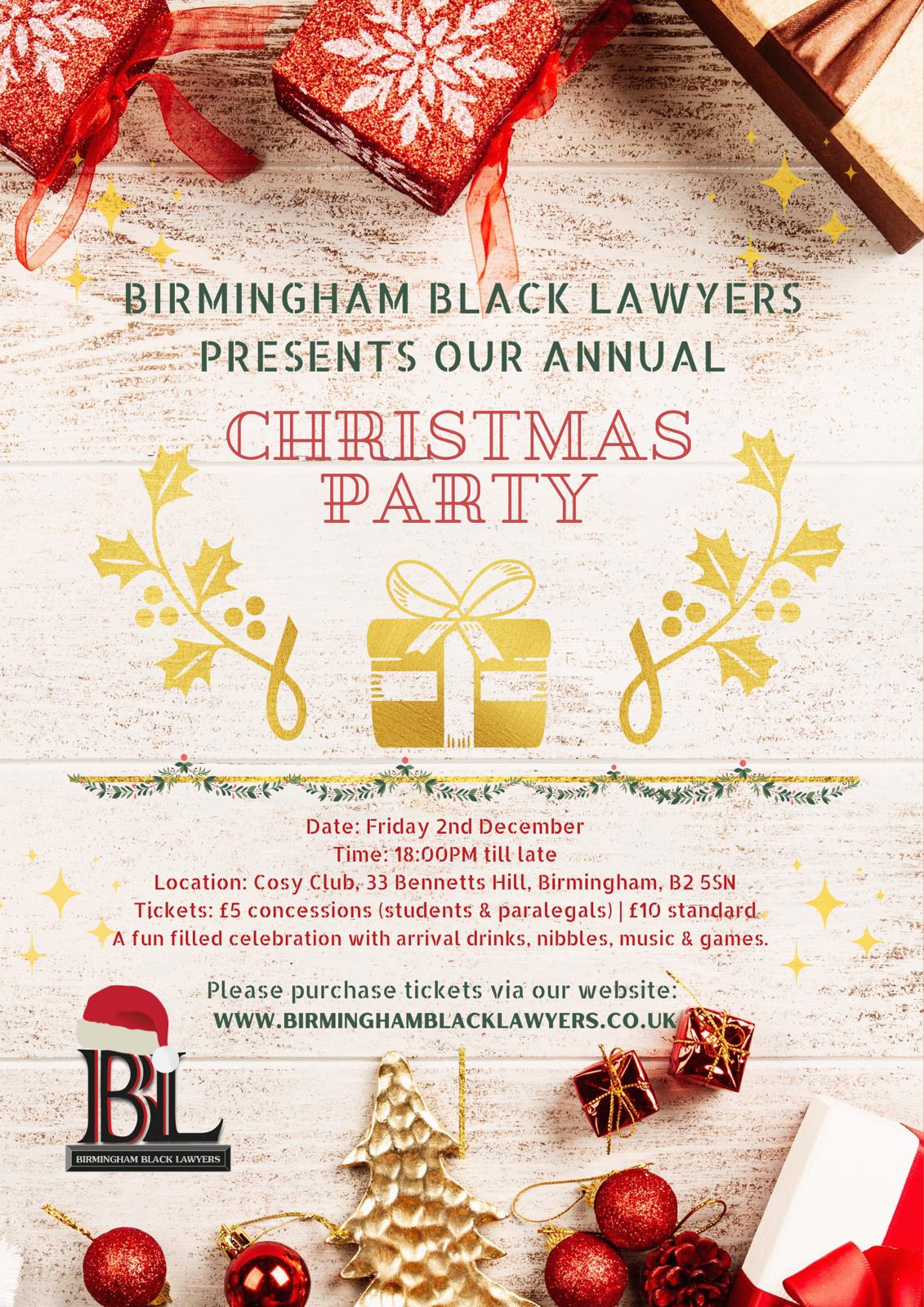 It's Christmas Party Time! - BBL